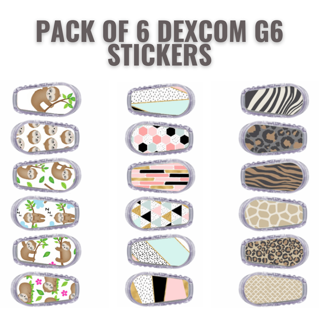Pack Of 6 - Dexcom G6 – Type1badassxo